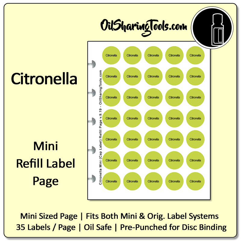 Citronella-Mini – Oil Sharing Tools